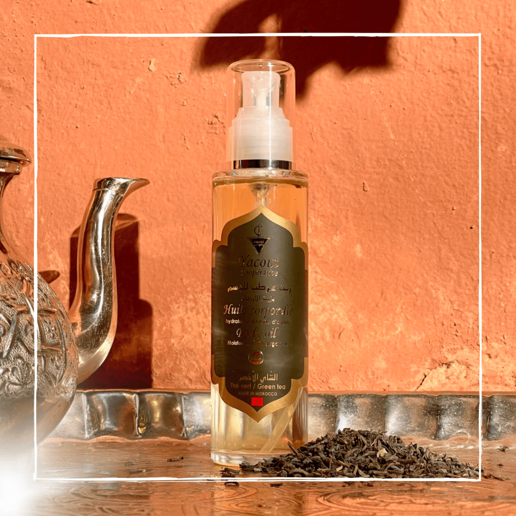 Huile au Thé vert – Cooperative Yacout