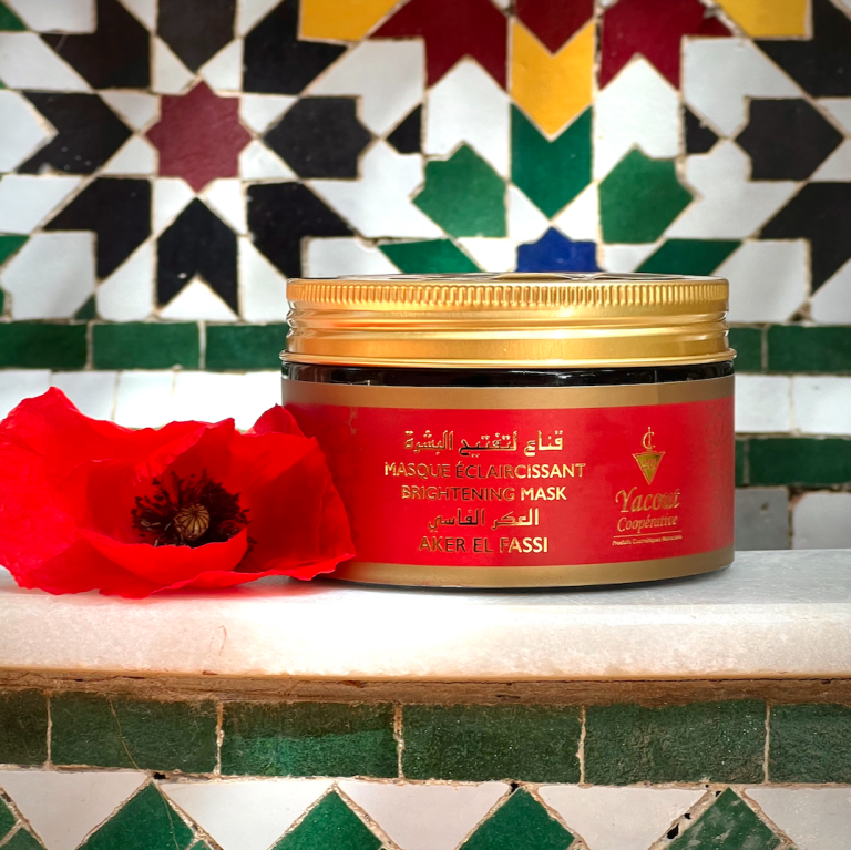 Masque éclaircissant Aker el Fassi – Cooperative Yacout
