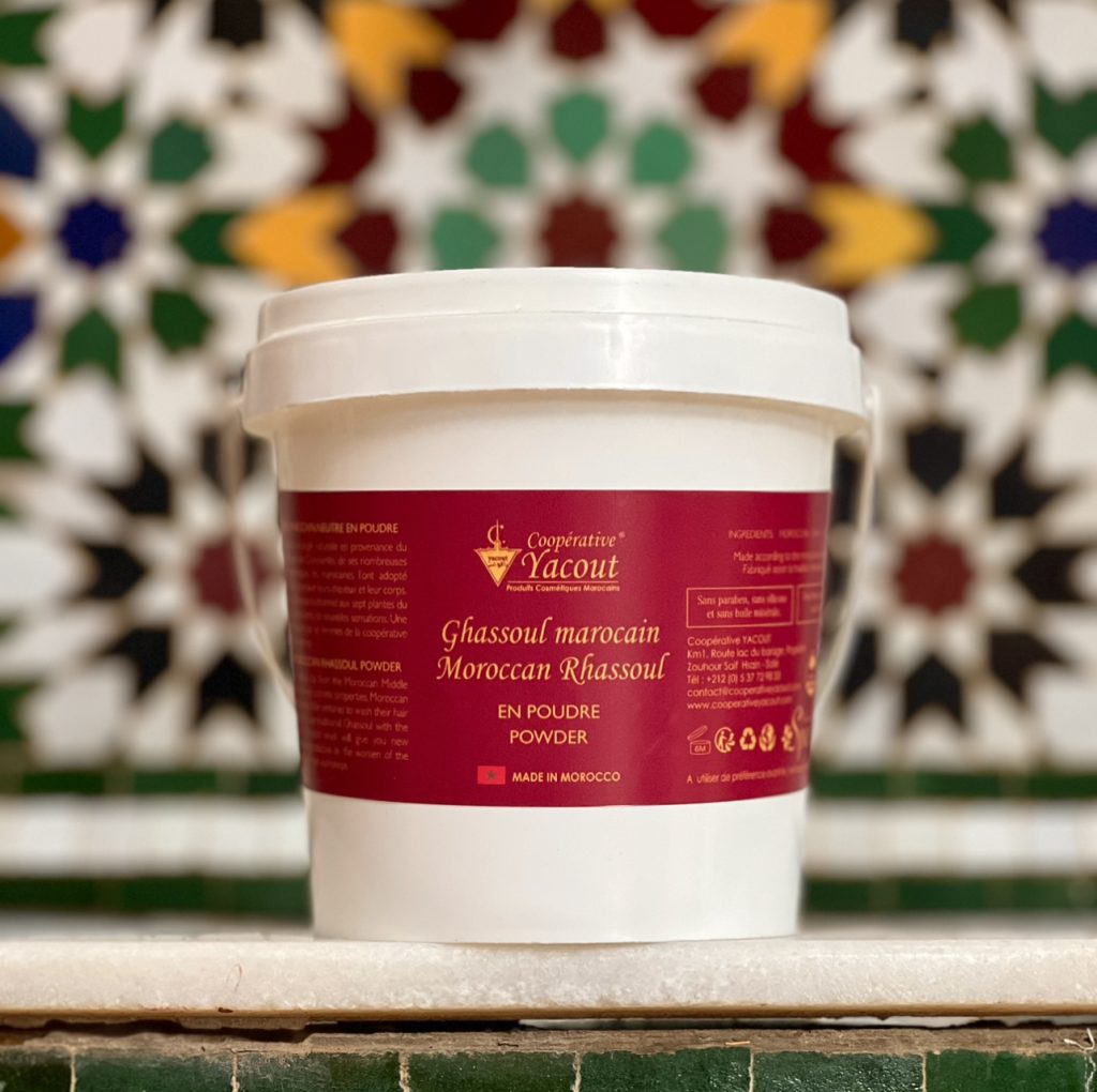 Ghassoul marocain en poudre neutre 1KG – Cooperative Yacout